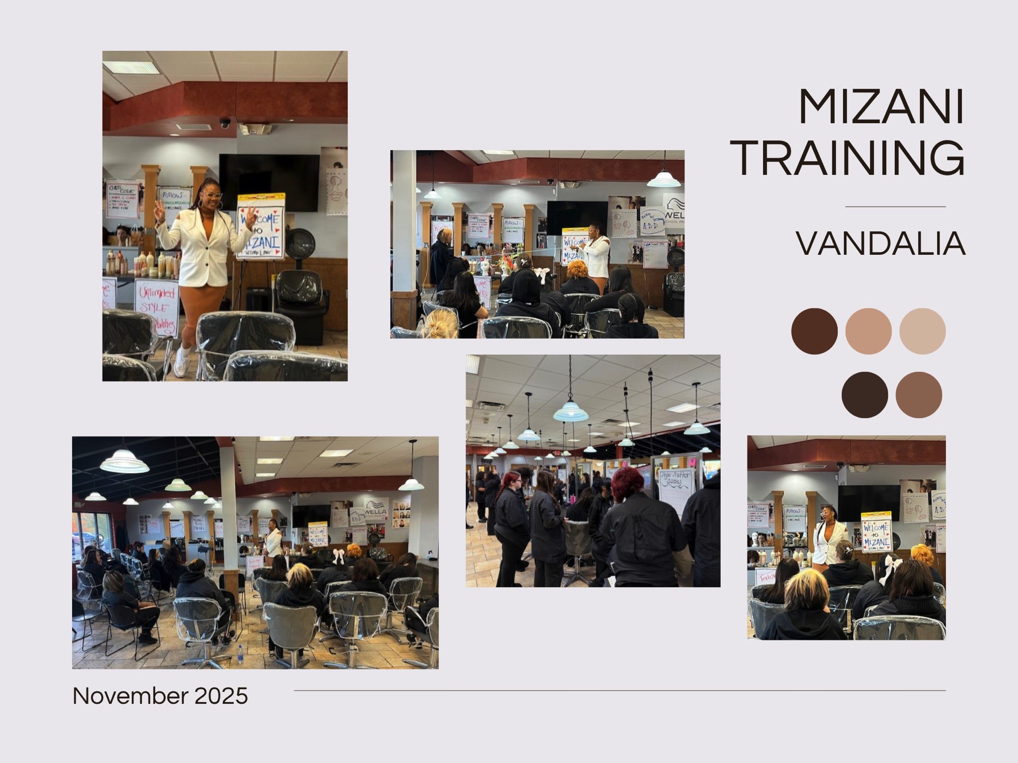 Mizani Product Knowledge Training with Jada: Elevating Our Students ...